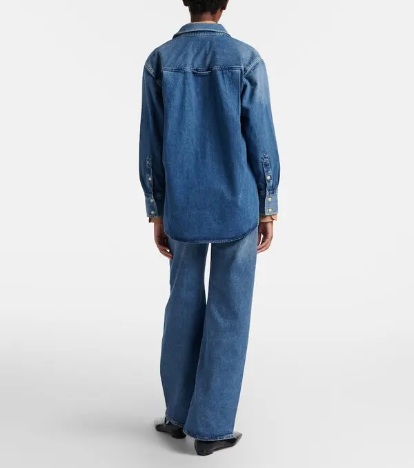 Citizens Of Humanity Nora Wide-leg Jeans In Washed - Blue