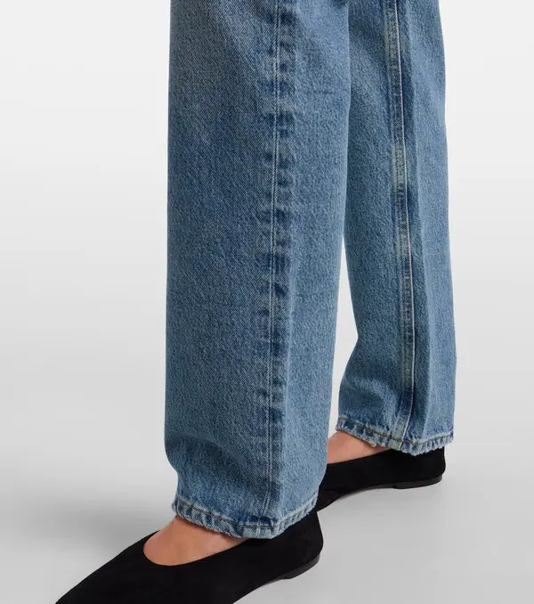 AGOLDE Low-rise Slim Jeans - Blue