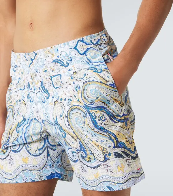 Orlebar Brown Bulldog Paisley Swim Trunks