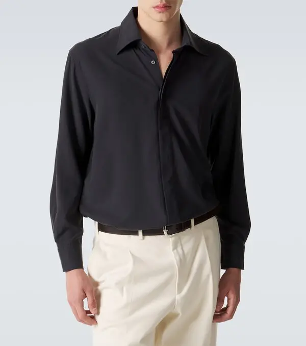 SAMAN AMEL Silk Shirt