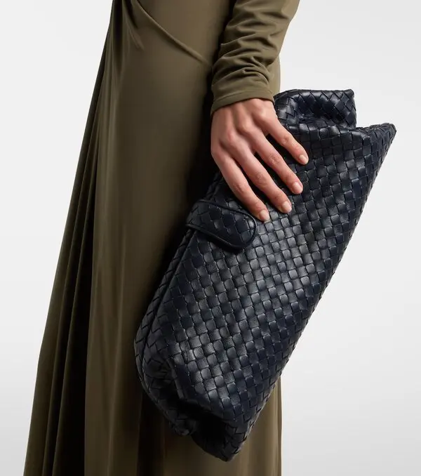 Bottega Veneta Lauren 1979 Clutch - Blue