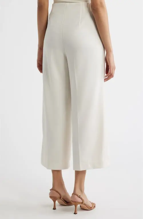 Anne Klein Pull-on Crop Wide Leg Pants