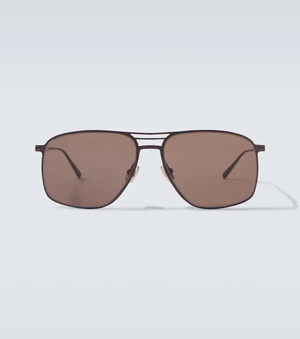 Brunello Cucinelli Aviator Sunglasses - Silver