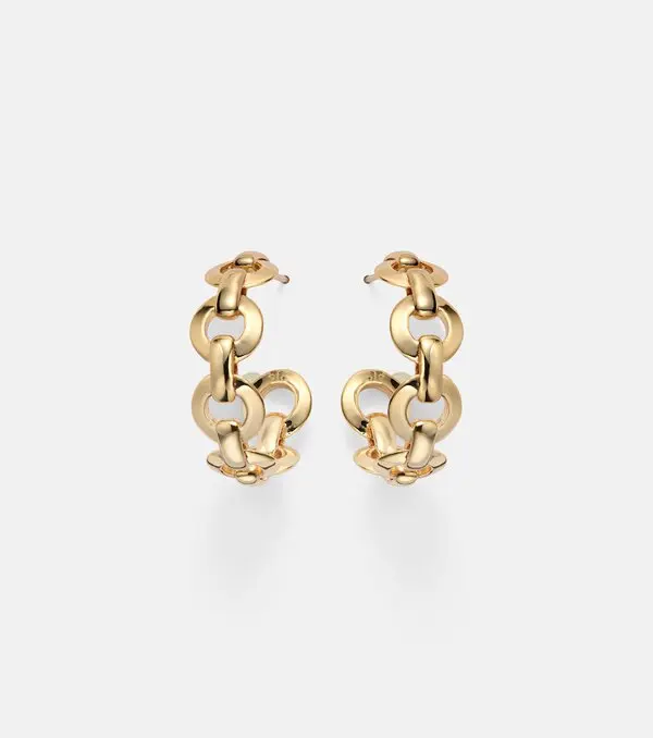 JENNIFER FISHER 14kt -plated Huggie Earrings - Gold