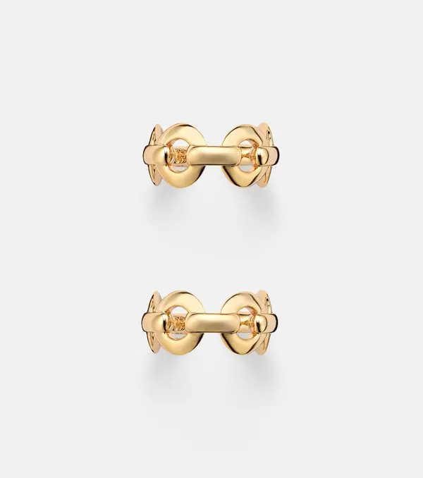 JENNIFER FISHER Set Of 2 14kt -plated Ear Cuffs - Gold