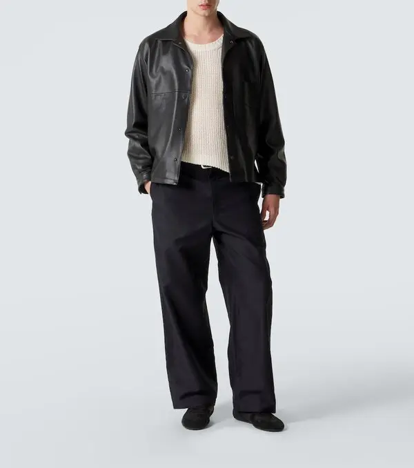 STOFFA Lamb Leather Jacket