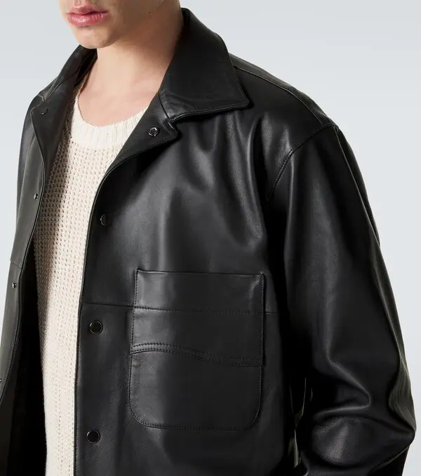 STOFFA Lamb Leather Jacket