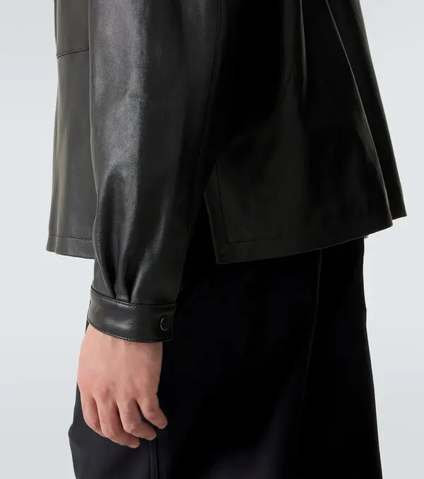 STOFFA Lamb Leather Jacket