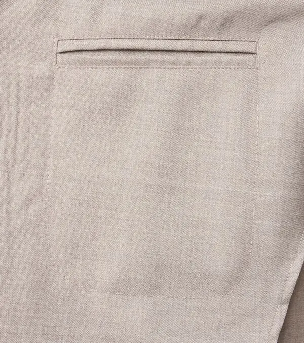 STOFFA Stòffa Wool Blazer - Beige
