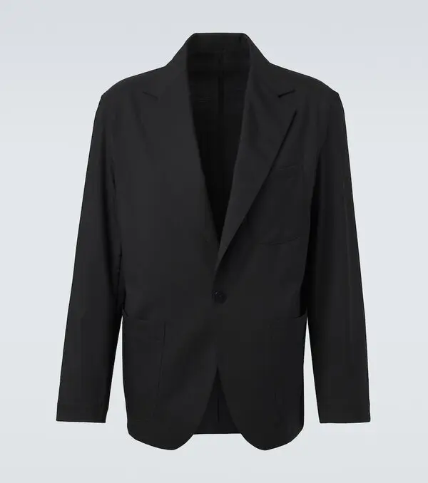 STOFFA Stòffa Wool Blazer - Black