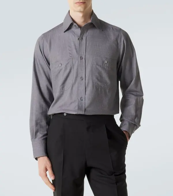 STOFFA Stòffa Cotton And Silk Shirt