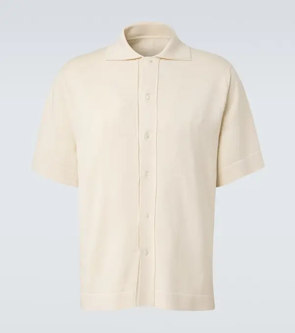 STOFFA Stòffa Knitted Cotton Shirt