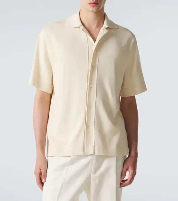 STOFFA Stòffa Knitted Cotton Shirt
