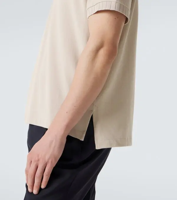 STOFFA Stòffa Cotton Polo Shirt - Beige