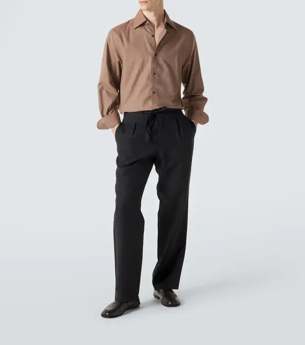 STOFFA Cotton And Silk Shirt