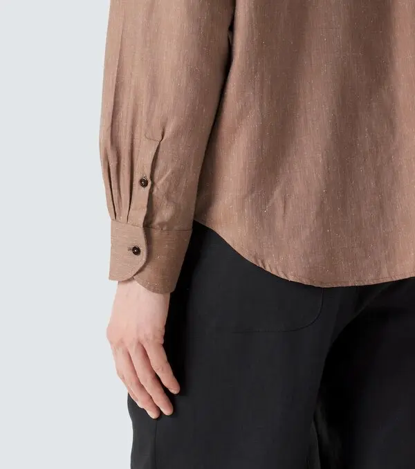 STOFFA Cotton And Silk Shirt