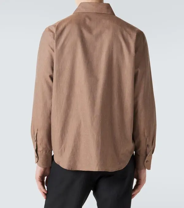 STOFFA Cotton And Silk Shirt