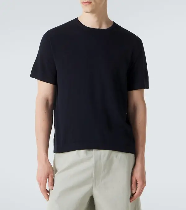 STOFFA 100% Cotton Crewneck Sweater