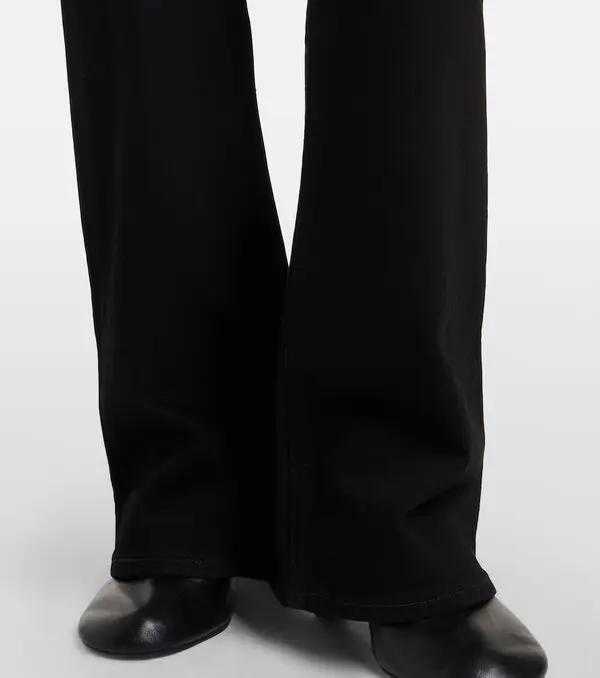AGOLDE Low-rise Bootcut Jeans - Black