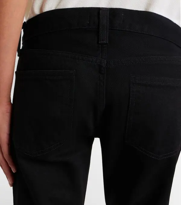 AGOLDE Low-rise Bootcut Jeans - Black