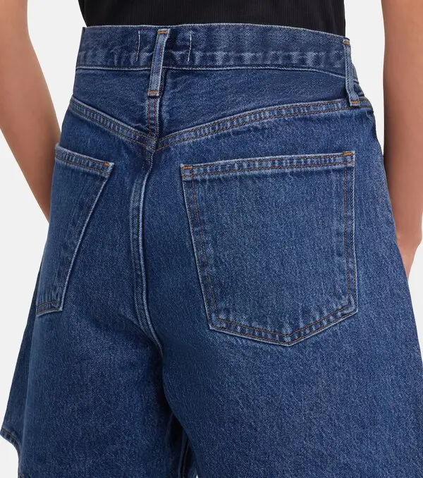 AGOLDE Dame Denim Shorts