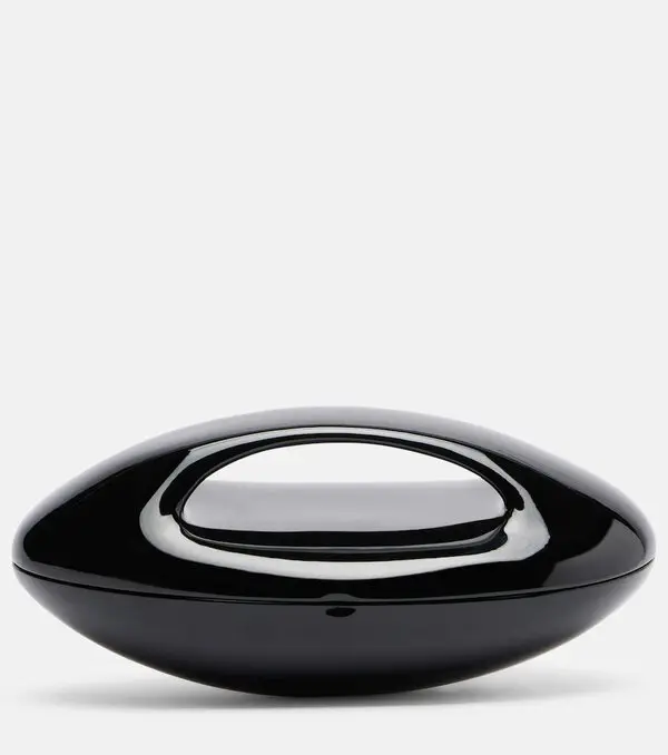 Alaïa Sculptural Minaudiere Small Clutch - Black