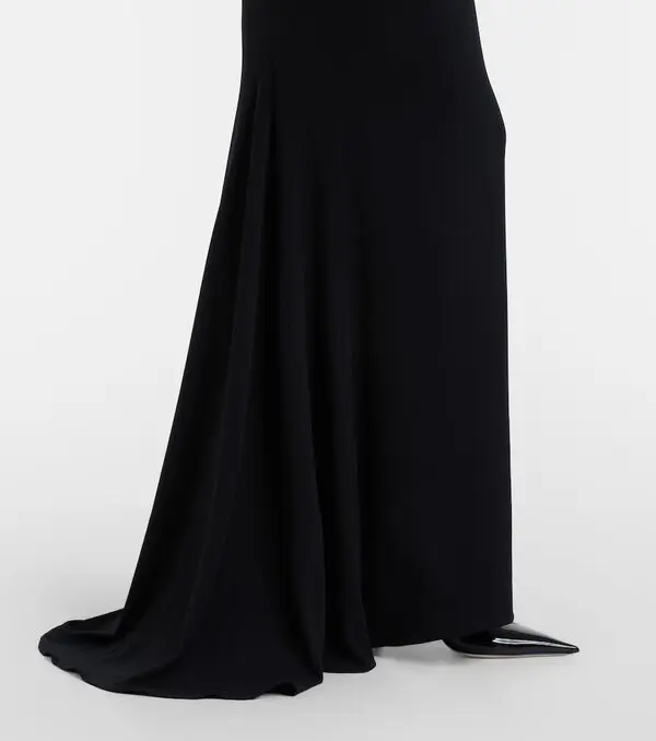 TOM FORD Asymmetric Jersey Gown