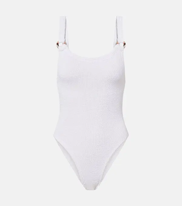 Burberry Hunza G Domino Check Two-piece Set - White