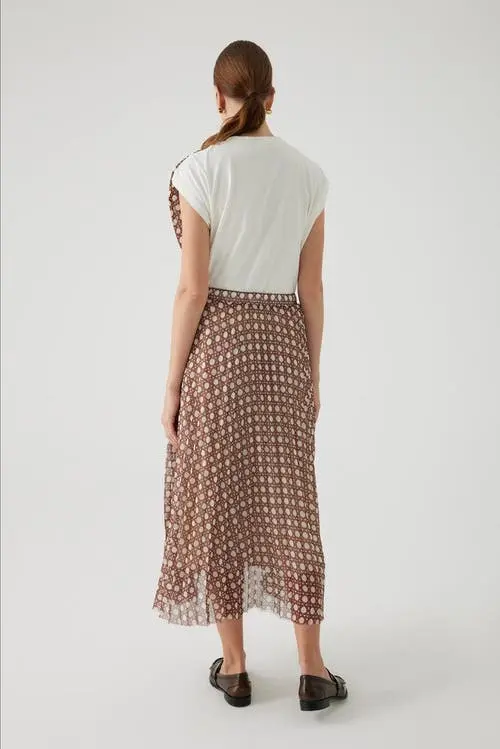 EXQUISE Anita Midi Skirt