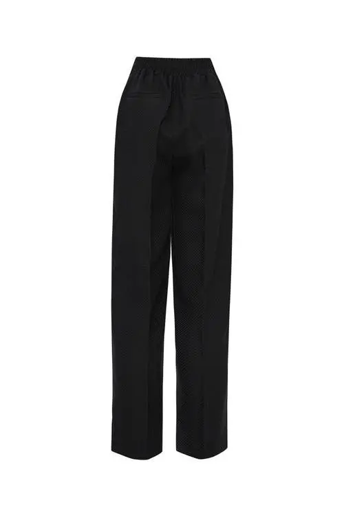 EXQUISE Wide Leg Straight Pants