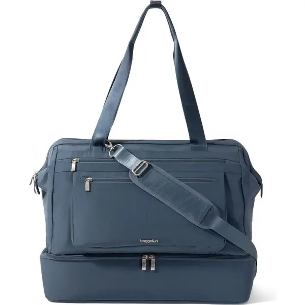 BAGGALLINI Modern Weekender Bag With Luggage Sleeve - Mist