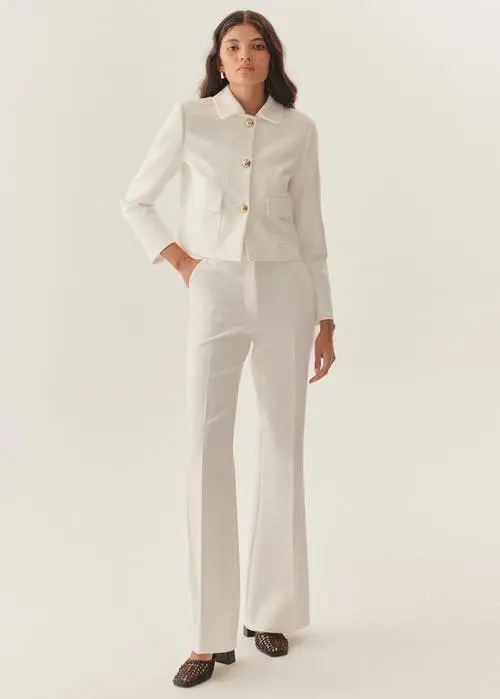 EXQUISE Catalina Classic High-waist Flare Trousers