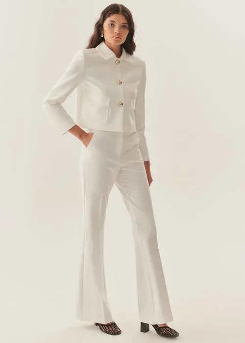 EXQUISE Catalina Classic High-waist Flare Trousers