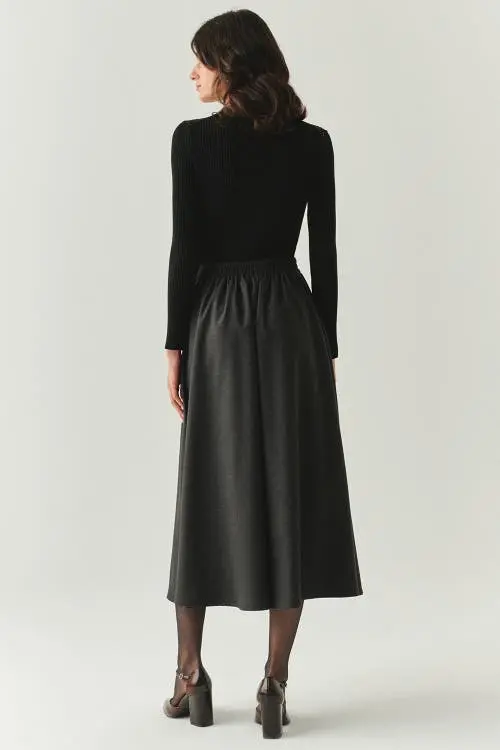 EXQUISE Lauryn Midi Skirt