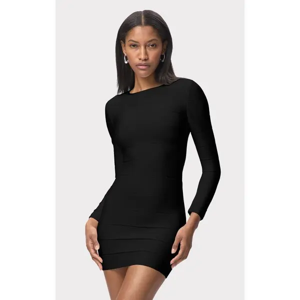 Herve Leger Icon Mini Sheath Dress