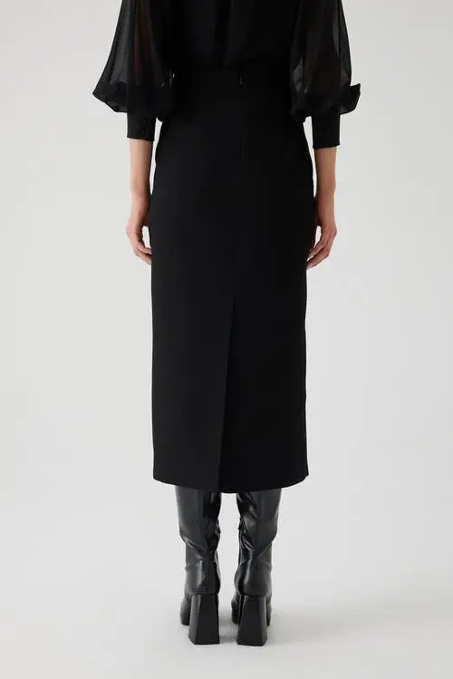 EXQUISE Alibeth Midi Pencil Skirt