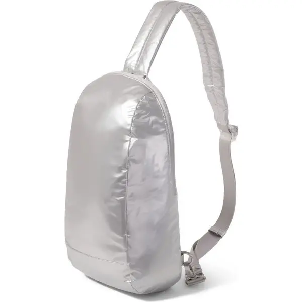 BAGGALLINI Swift Sling Bag - Silver Metallic