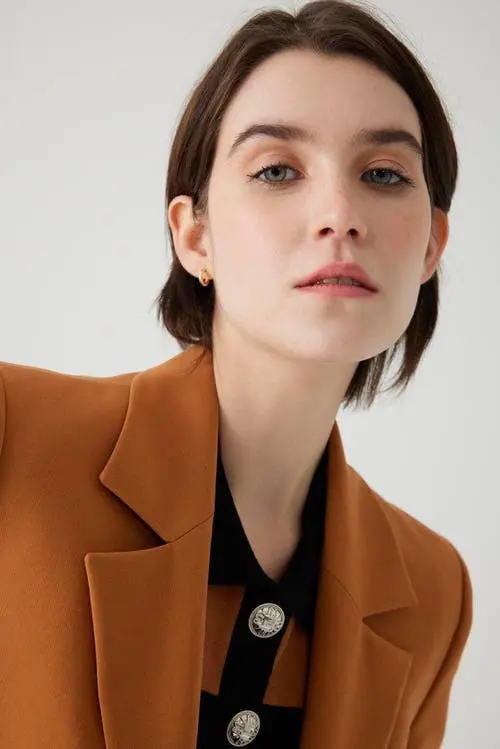 EXQUISE Alona Blazer Jacket - Cinnamon