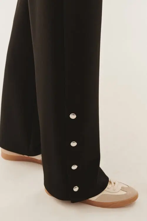 EXQUISE Vivienne Chic Comfort Knit Trousers