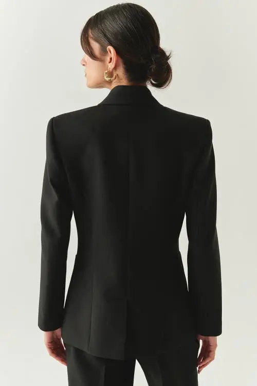EXQUISE Veda Blazer - Black