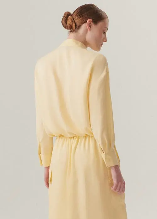 EXQUISE Ariel Bomber Jacket With Drawstring Waist