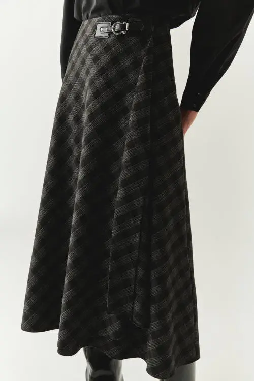 EXQUISE Scarlette A-line Skirt