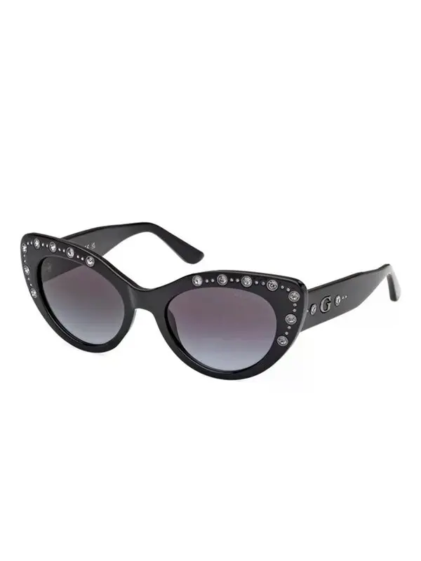 Guess Cat Eye Embellished Sunglasses