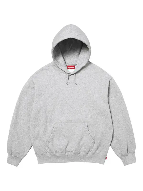 Supreme Satin Appliqué Hooded Supreme Satin-Appliqué Hooded - Grey | Editorialist