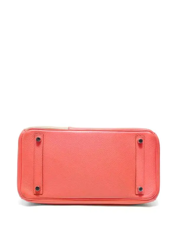 Hermès 2012 Birkin 30 Casaque Handbag - Pink