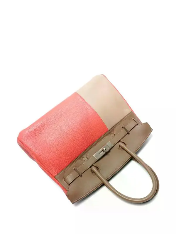 Hermès 2012 Birkin 30 Casaque Handbag - Pink