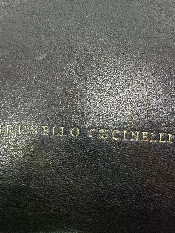 Brunello Cucinelli Leather Shoulder Bag With Monili Detail