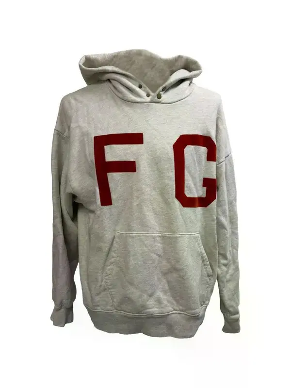 Fear Of God Fg Logo Hoodie