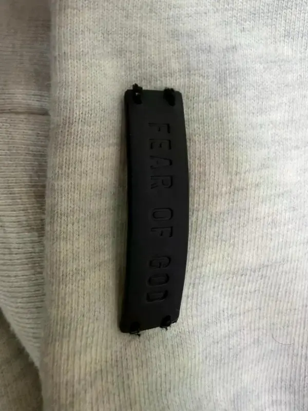 Fear Of God Fg Logo Hoodie