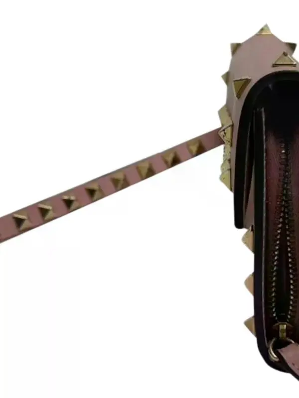 Valentino Garavani 2010s Rockstud Wristlet Wallet - Pink